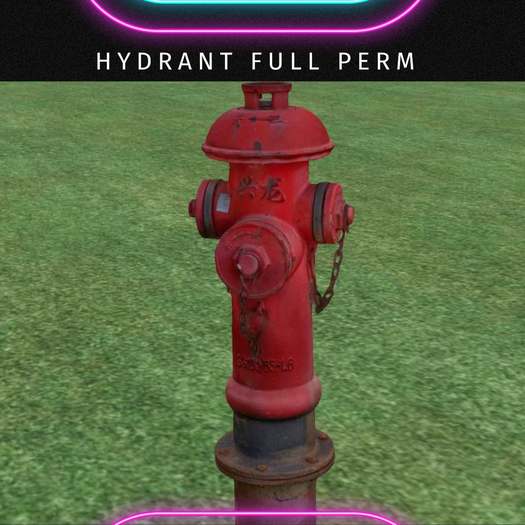 Second Life Marketplace - "MB" hydrant full perm